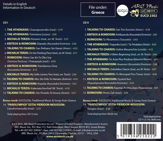 Various Artists - Best Of Greece (2 CD), various artists | Muziek | bol