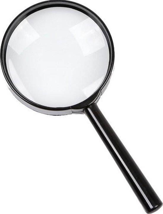 vergrootglas junior 7,5 cm glas zwart | bol.com