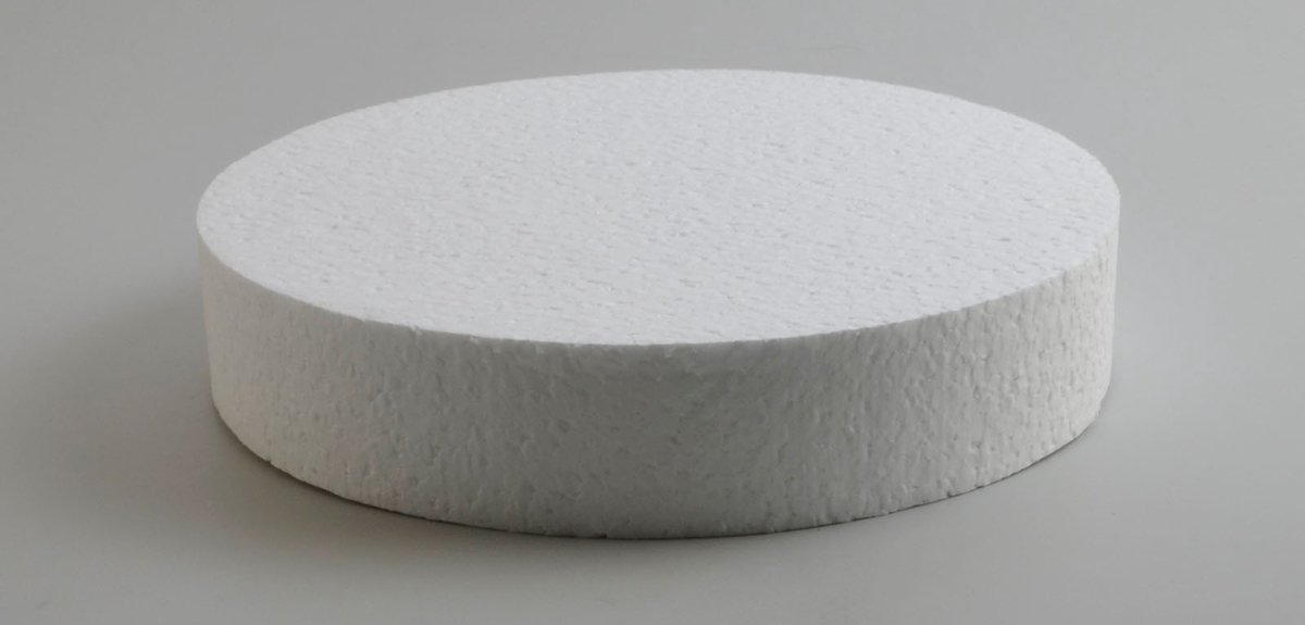 Vaessen Creative Piepschuim - rond - 20x4cm | bol.com