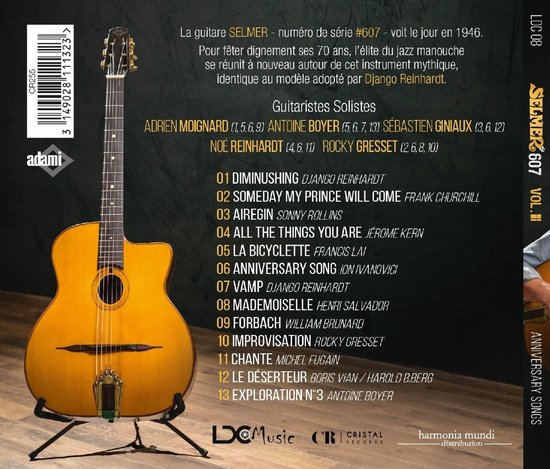 Selmer #607 - Anniversary Songs Vol.III (CD), Selmer #607 | Muziek | bol