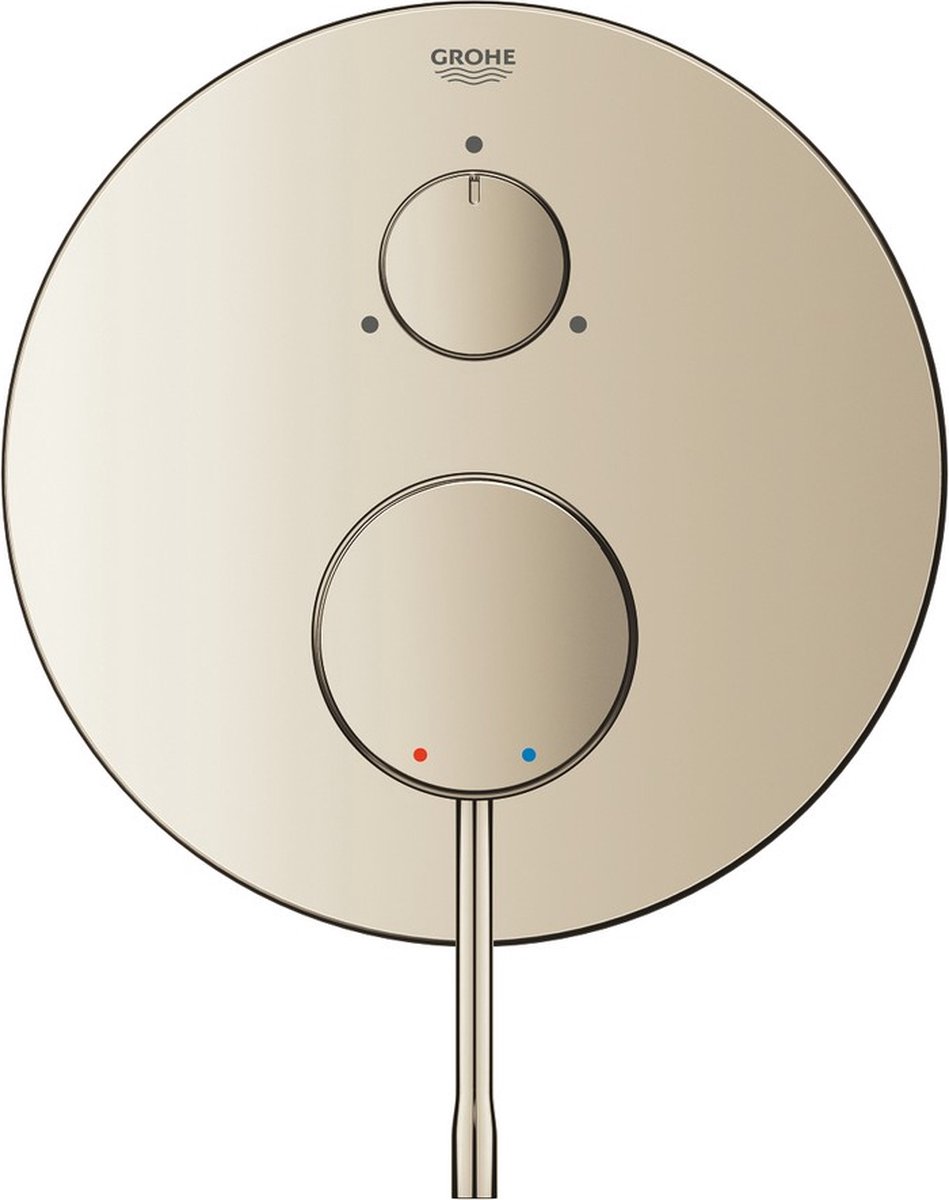 GROHE Essence inbouw douchekraan - Opbouwdeel - 3 uitgangen - Nikkel ...