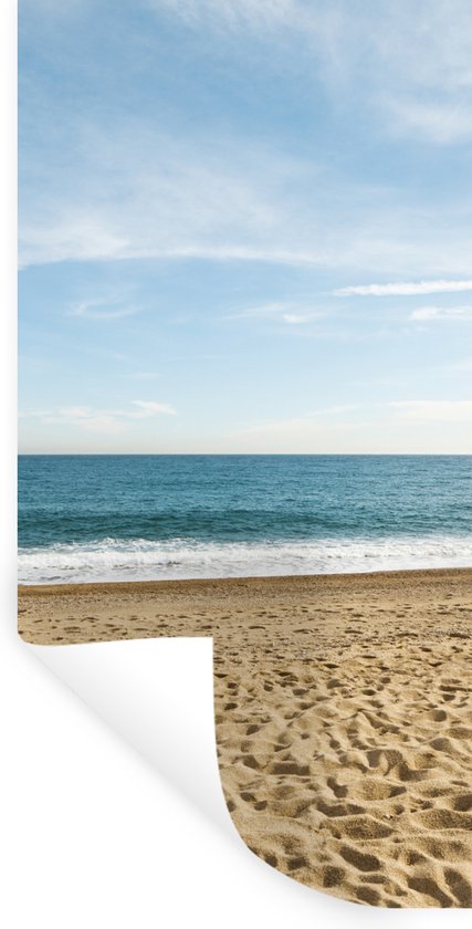 Muurstickers - Sticker Folie - Strand - Zand - Zee - 60x120 cm ...