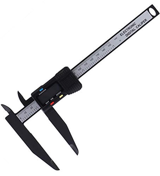 150mm 300mm Digital Electronic Caliper Carbon Ruler, 150mm Long Claw ...