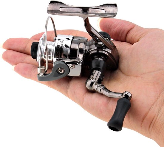 Allecto Plus - Mini Vissen Rollen Spinning Reel 4.3:1 Gear - Metaal ...