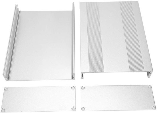 Aluminum behuizing koelbox voor PCB instrumenten DIY project behuizing ...