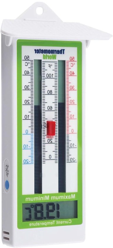 Digital Greenhouse Thermometer Classic - Min-Max Thermometer for ...