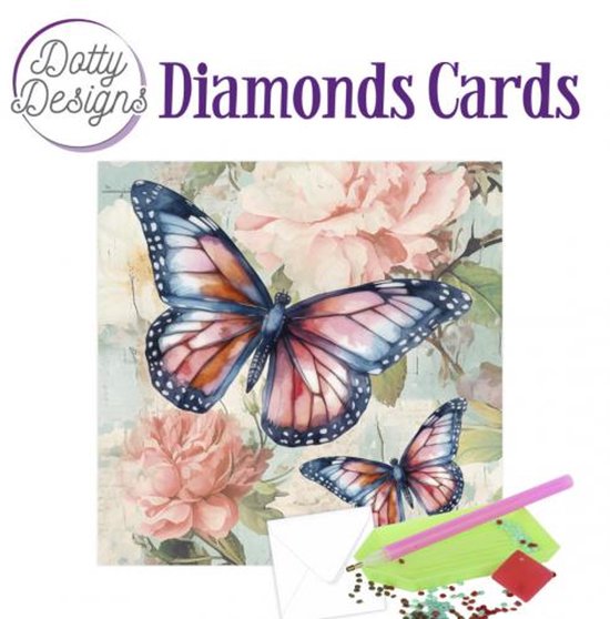 Dotty Designs Diamond Cards - Flutter Flair 1 | bol