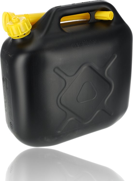 Jerrycan 10 liter zwart – Jerrycan zwart voor brandstof – 10 liter ...