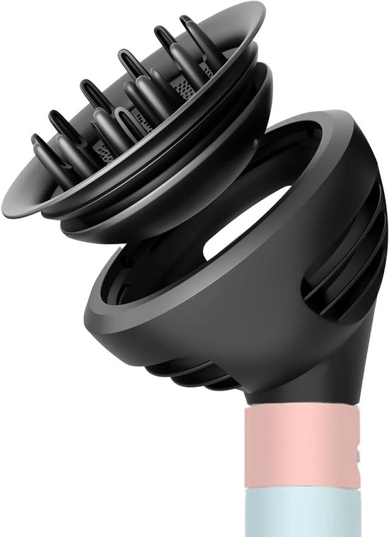 Wave en Krul Diffuser voor Haarstyler - Toevoegen Golvend en Krullend ...