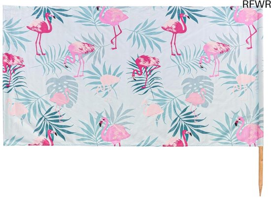 RFWR® Strandscherm 600 cm, Hoogte 100 cm - Perfecte Privacy Bij Het ...