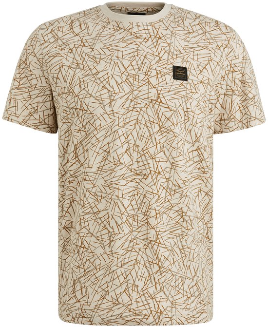 PME Legend - Heren t-shirt - Maat XL - Mannen - Creme - | bol