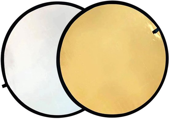 2 stuks ronde reflectoren - vouwreflector - licht fotografie-reflector ...