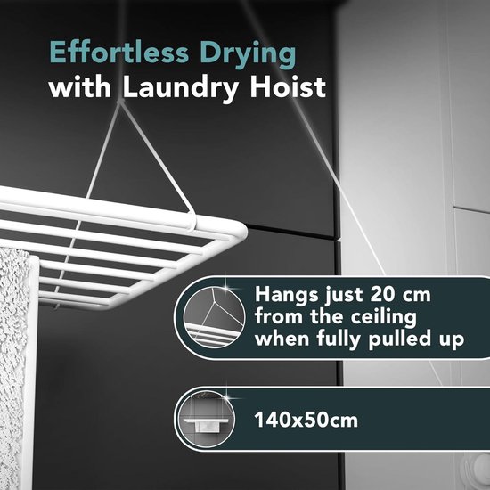 Kledinghanger 140x50cm 112m Droogoppervlak 25m Mini Verticaal ...