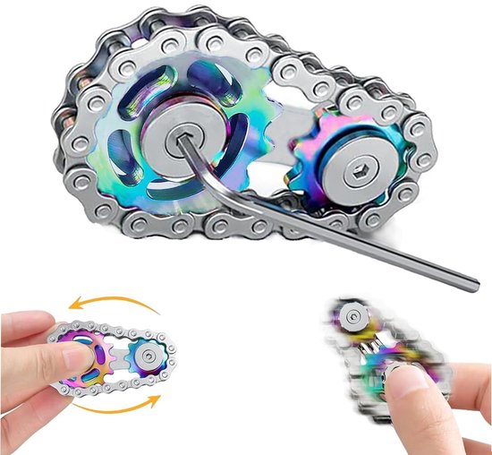 Fidget Fietsketting - Stressverlichting - Geschikt voor Kantoren en ...