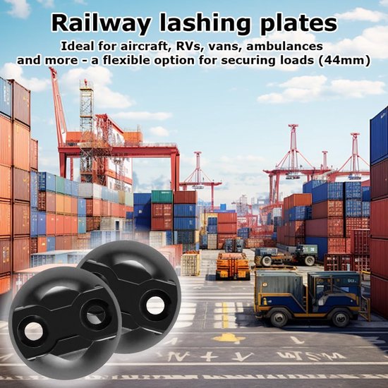Airliner rail - lashing plate - load protection - eenvoudige montage ...