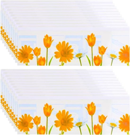 30 Vliegenvallen Bloemendesign Fruitvliegenval - Set van 30 Stuks ...