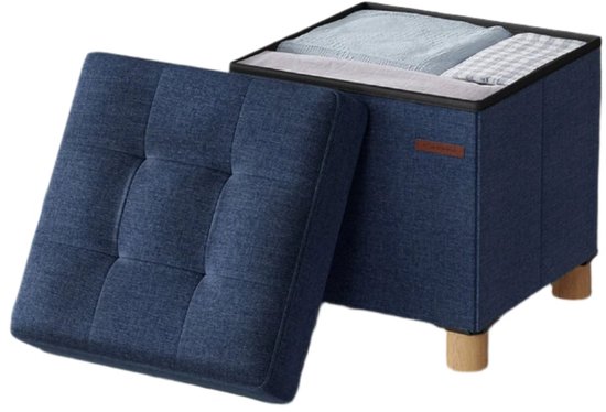 Stoel ontlasting met opslag - opvouwbare bank - ruimtebesparende ...