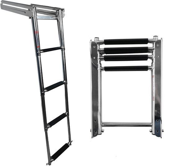 EvoNautic Zwemtrap Onder Platform - Bootladder - Steigertrap - Boot ...