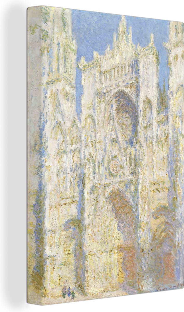 Toile Peinture Cathédrale de Rouen - tableau de Claude Monet - 60x90 cm ...