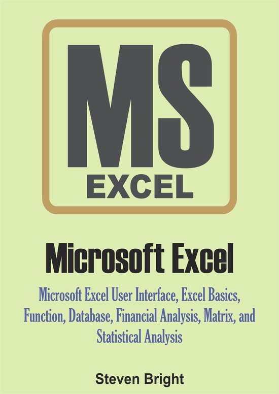 Microsoft Excel (ebook), Steven Bright | 9781716589324 | Boeken | bol