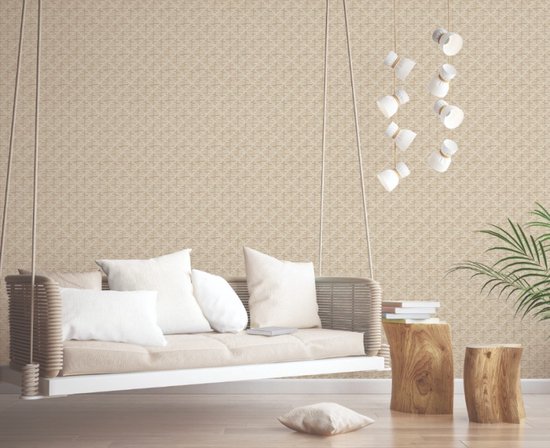 Bazaar - Scandinavische Ruit - Behang - Wallpaper - Muurdecoratie ...