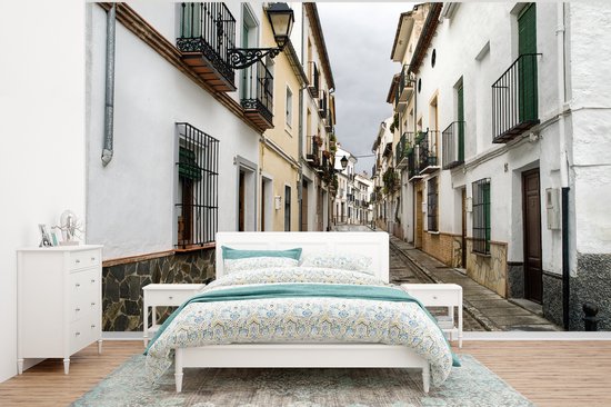 Behang - Fotobehang Straten van Málaga op het Spaanse Iberisch ...