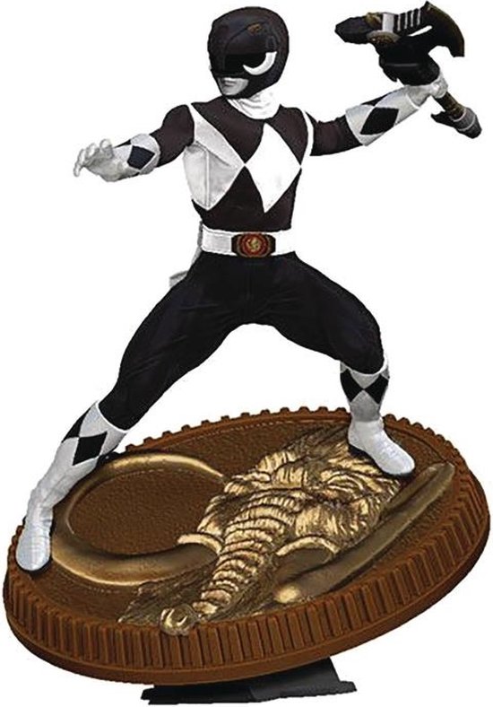Mighty Morphin Power Rangers PVC Statue Black Ranger 23 cm | bol.com
