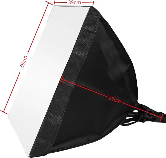 40Cm Soft Box Professionele Fotografie Softbox Verlichting Statief E27 ...