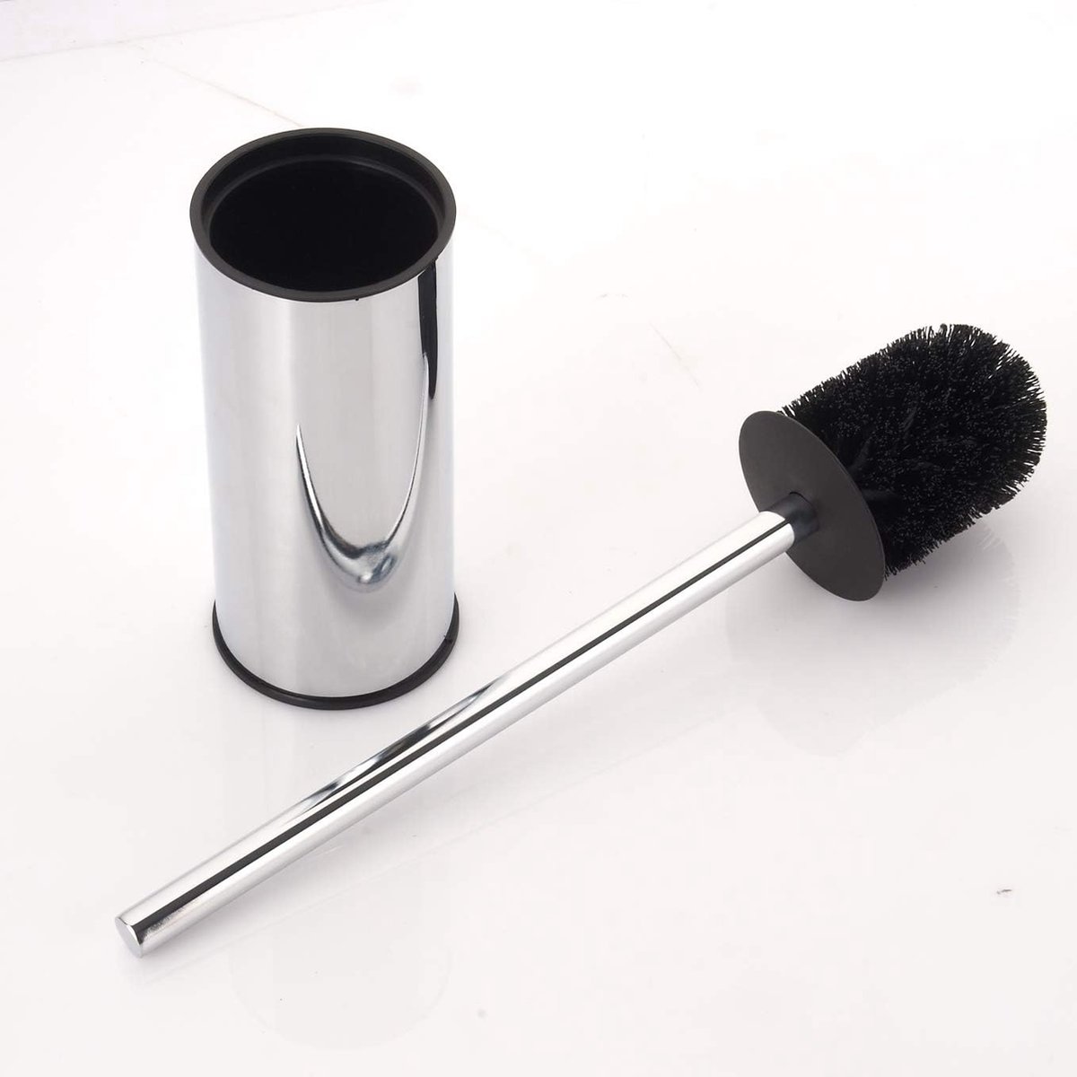Toiletborstelhouder Chroom RVS 304 Chroom Rond Vrijstaande ...