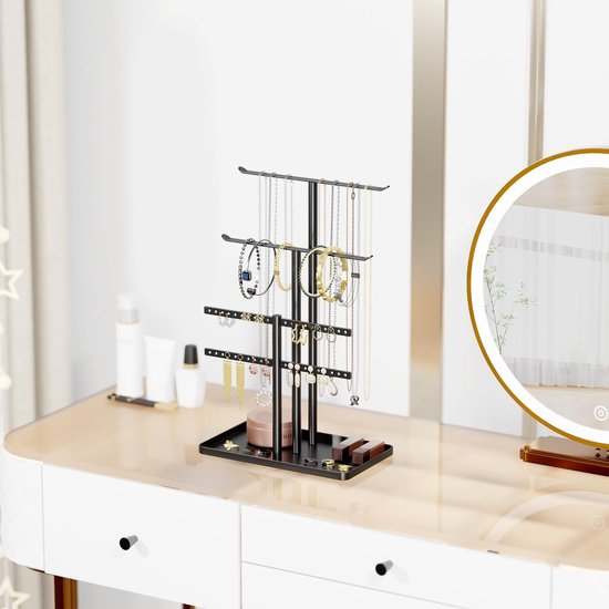 Sieraden display - Sieradenstandaard - Must have - 32 cm hoog - 4 ...