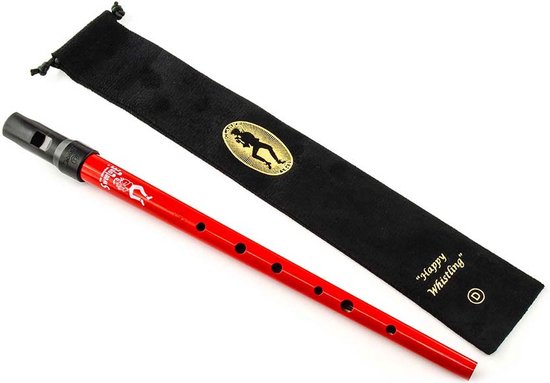 Sweetone Tin Whistle (Ierse Fluit) D Rood | bol