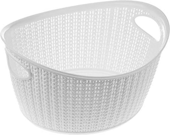 Heupwasmand - Wasmand Ergo - Ergonomische Wasmand - Wit | bol