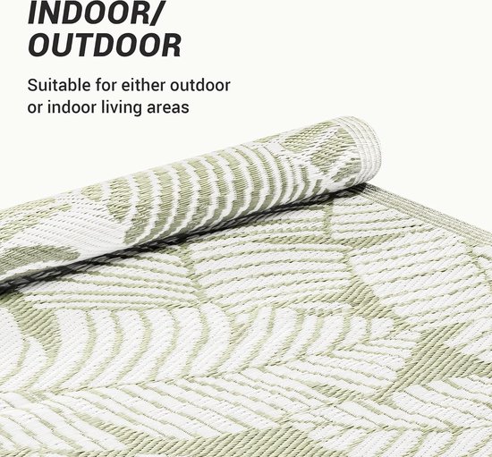 Outdoor tapijt, 120 x 180 cm groot, terrastapijt, balkontapijt ...