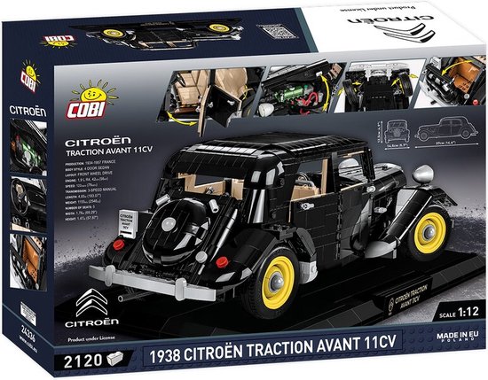 COBI 24336 Citroën Traction Avant 11CV | bol