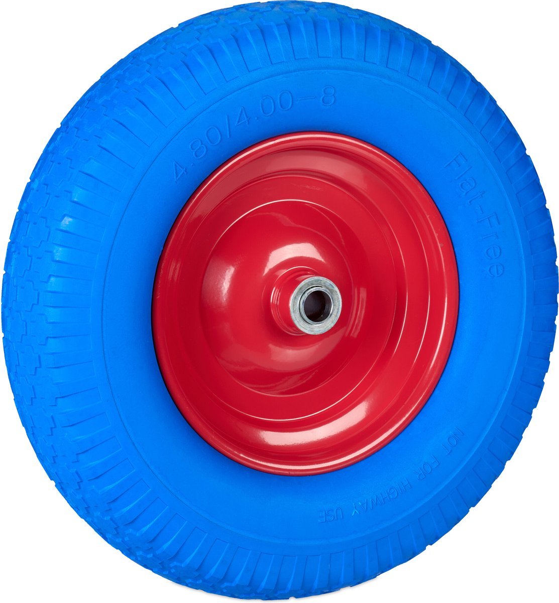 Roue de brouette Relaxdays 4.00-8 - brouette de secours - pneu anti ...