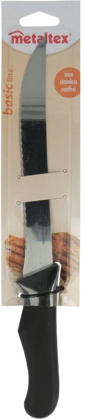 Metaltex - Fileermes - 31 cm - Zwart kunststof handgreep - RVS lemmet | bol