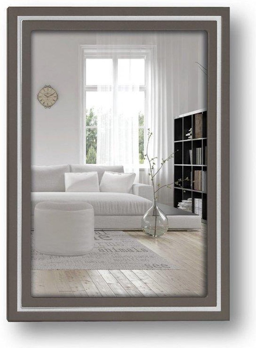 Metalen Fotokader Paros Zilver 15x20 cm | bol.com