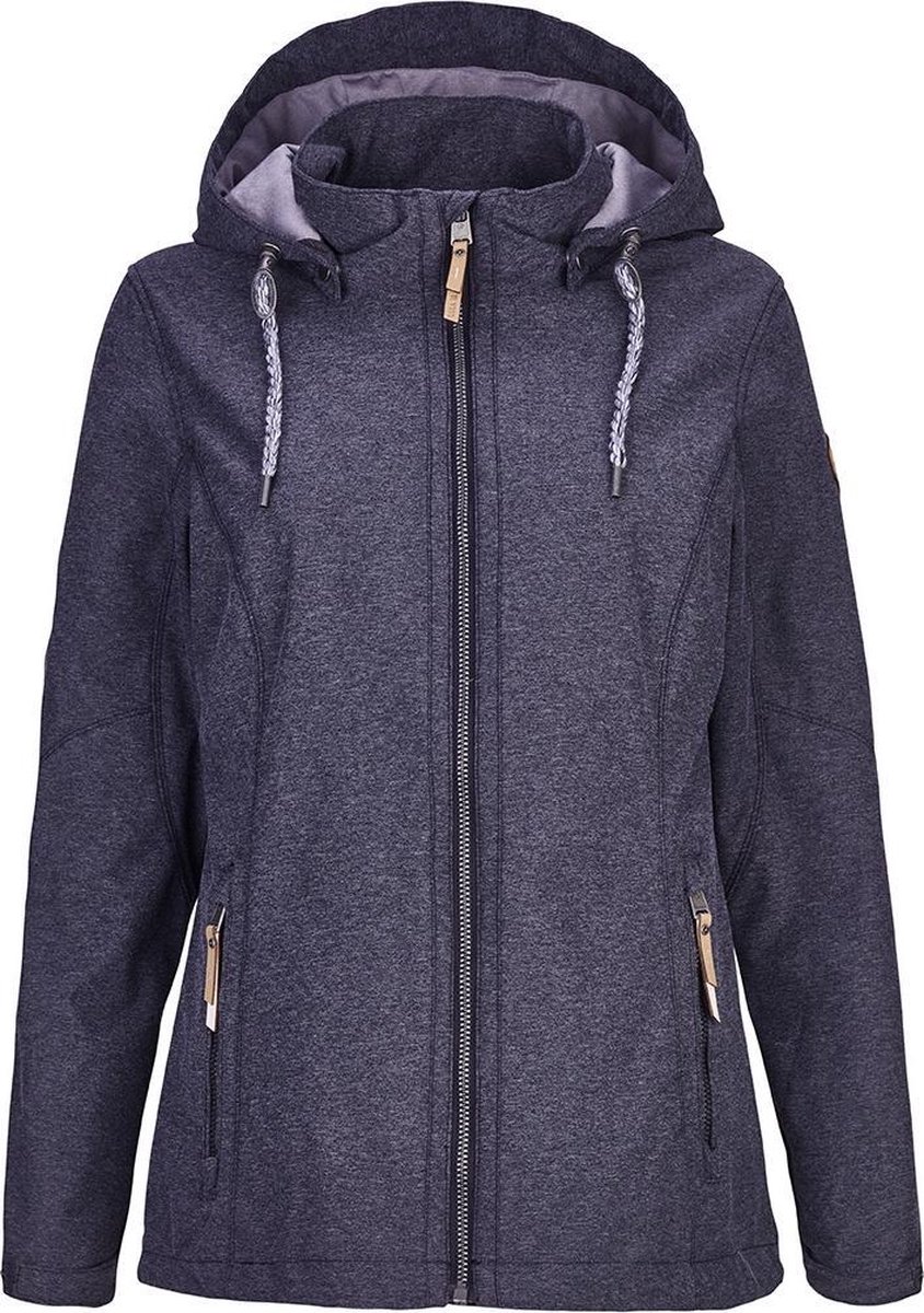 Killtec dames zomerjas Emiwa navy melange - maat 38 | bol.com