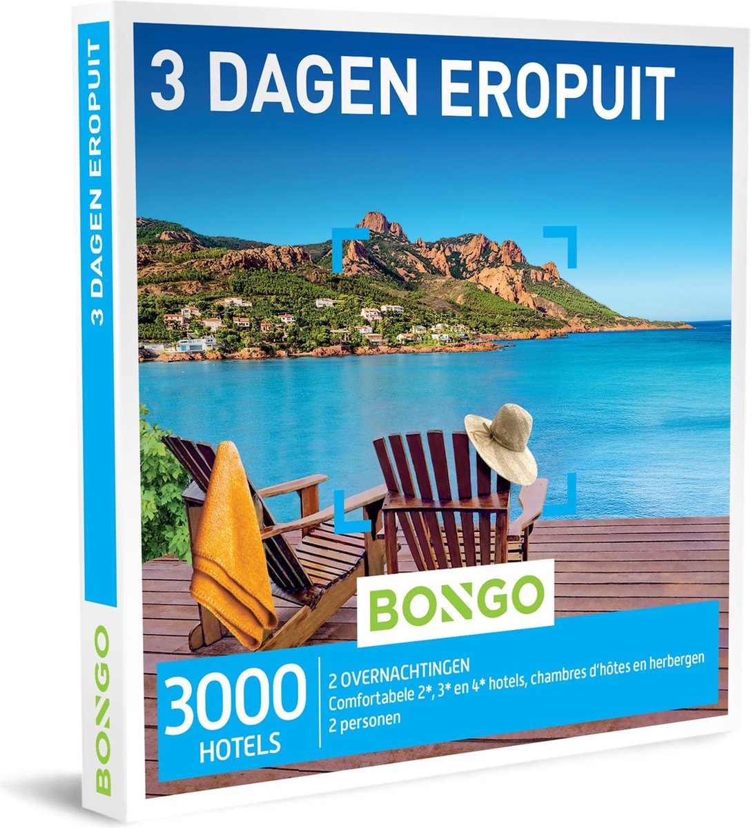Bongo Bon - 3 Dagen Eropuit Cadeaubon - Cadeaukaart cadeau voor man of ...