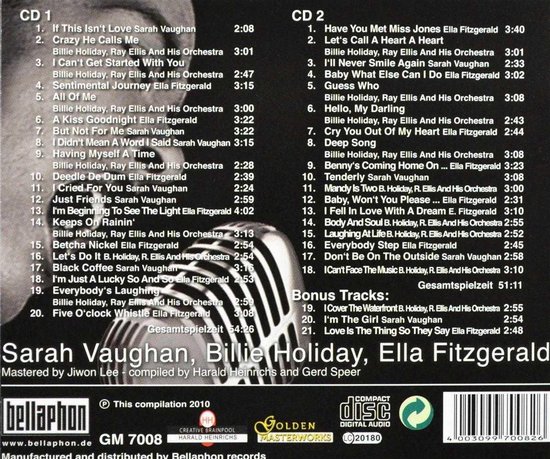 Jazz Ladies (2Cd), various artists | CD (album) | Muziek | bol.com