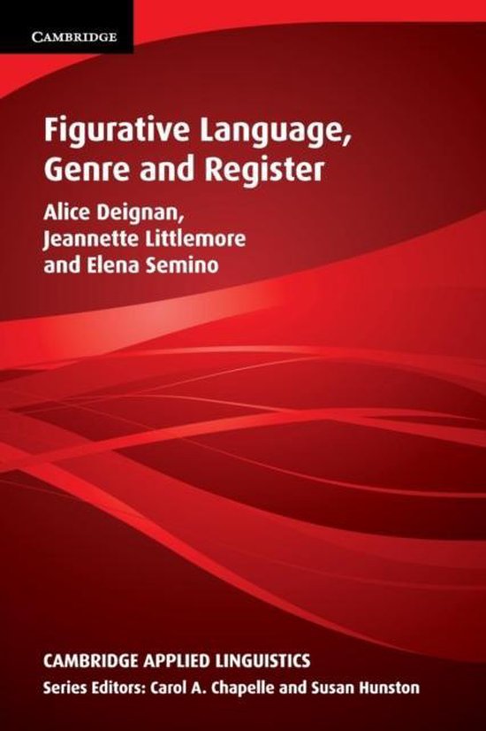 Figurative Language Genre & Register | 9781107402034 | Alice Deignan ...