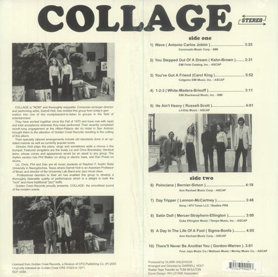 Collage - Collage (CD), Collage | Muziek | bol