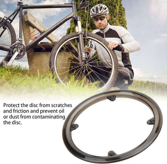 Universele Zwarte Fietskettingkast van Kunststof voor Mountainbike en ...
