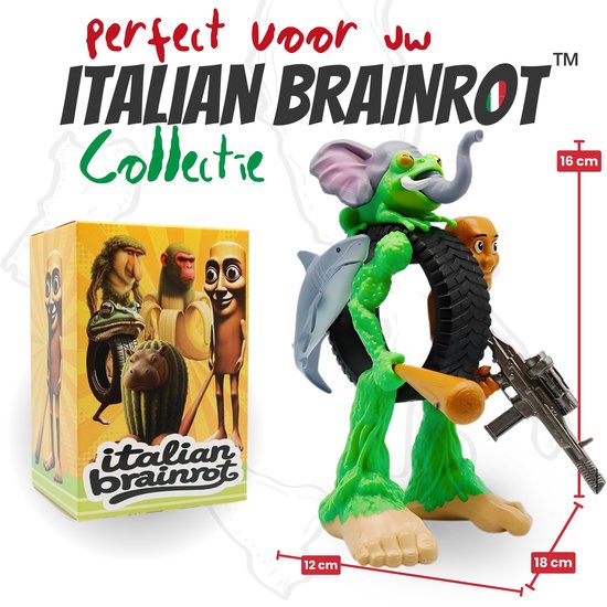 Italian Brainrot™ Merged Figure - Prime Edition - (+2 Gratis Mystery ...
