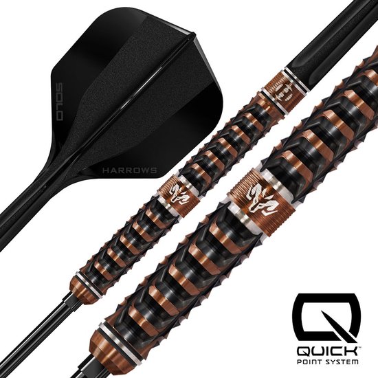 Harrows Wolfram Trinity Quick Point 97% - Fléchettes | bol