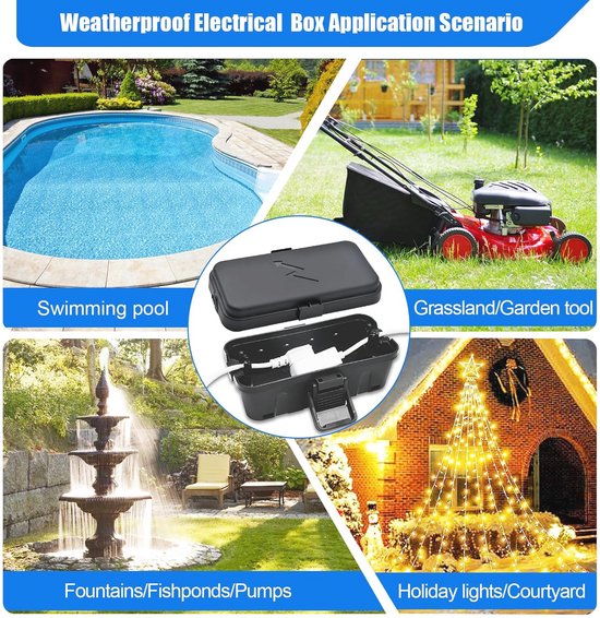 Armoire de connexion électrique résistante aux intempéries IP54 pour la ...