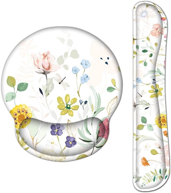 AOKSUNOVA Ergonomic mouse pad mouse pad with palm rest memory foam ...