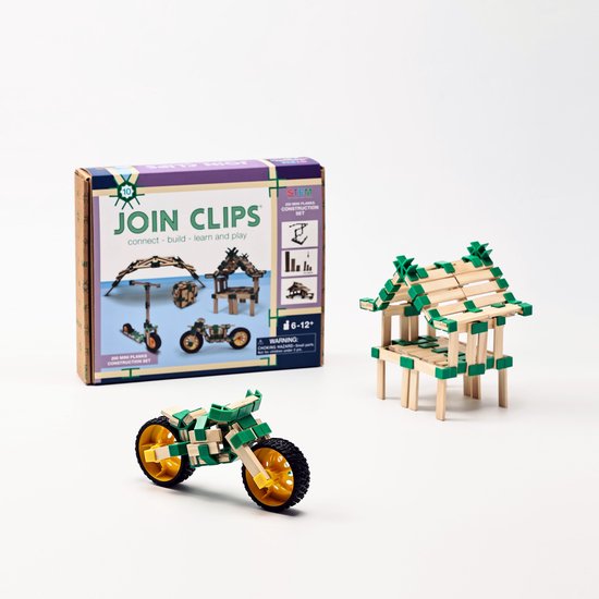 JOIN CLIPS 200 MINI PLANKS CONSTRUCTION SET. | bol