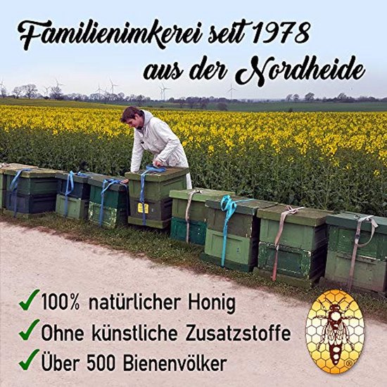 Nectarine Honing met Mandarijn Extract 250g - Natuurlijke Honing zonder ...