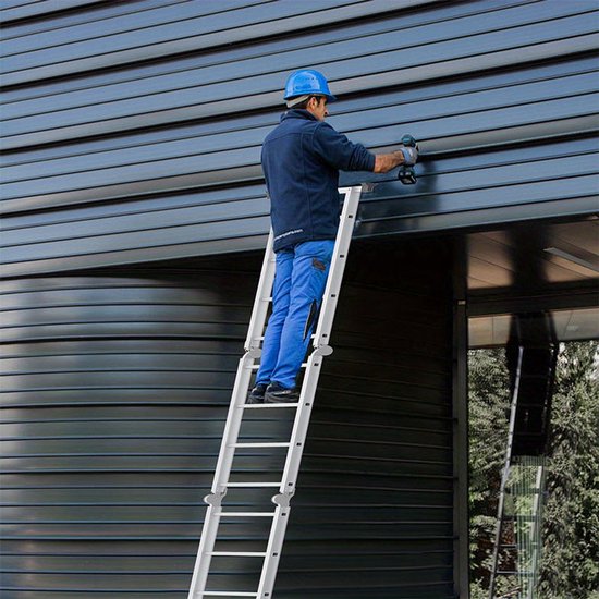 6 in 1 Ladder – Multifunctionele Ladder – Opvouwbare Ladder – Steiger ...